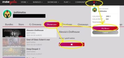 indiegalaってなに？】indiegala無料配布ゲームの入手方法と遊び方 | ジュウシマツの鳥小屋